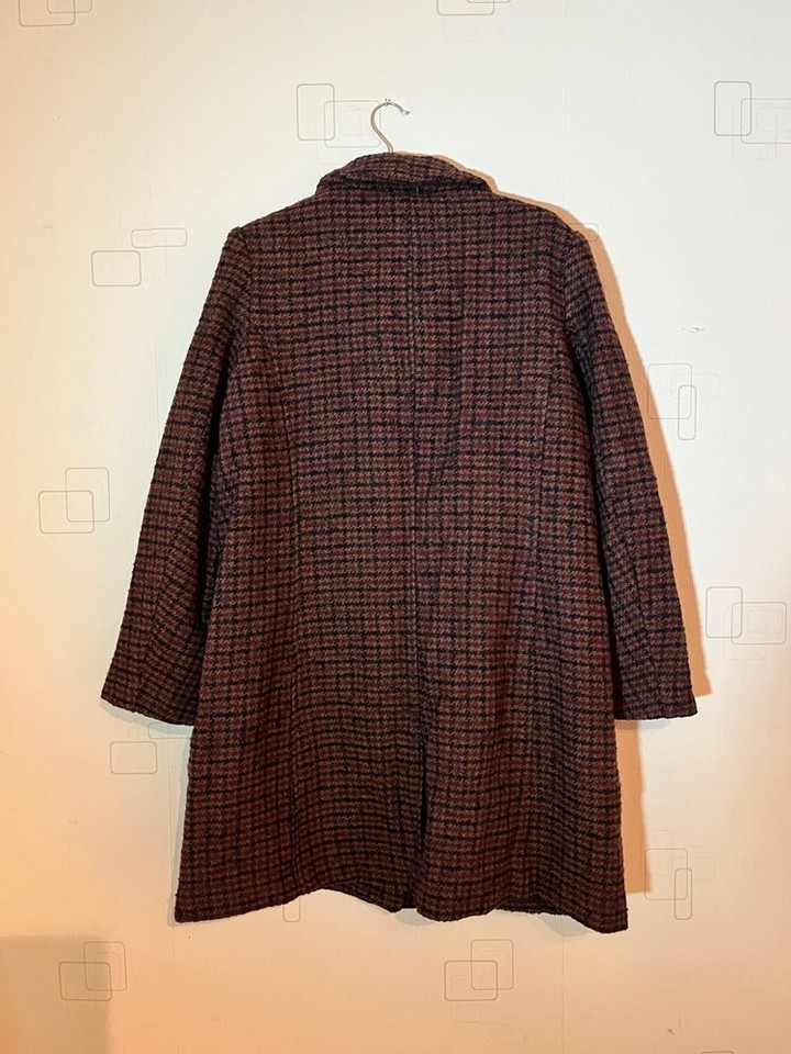 Seasalt brown check coat size 14 never worn | eBay UK