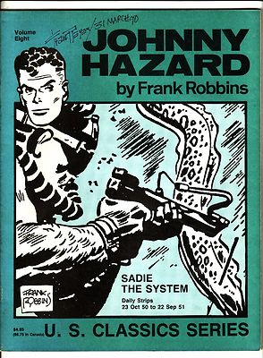 JOHNNY HAZARD V8 "Sadie the System" Frank Robbins (1986)SC ~Daily Strip ...