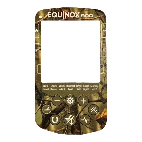 Keypad surround sticker to fit the new Minelab Equinox 900 in seven ...