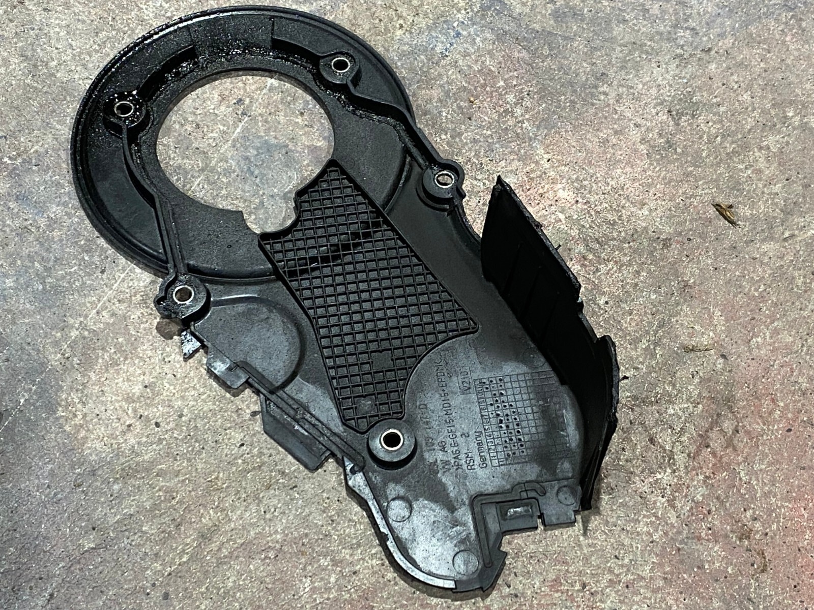 Volkswagen Audi Skoda 1.6 TDI CAYC Engine Timing Belt Cambelt Cover 03L ...