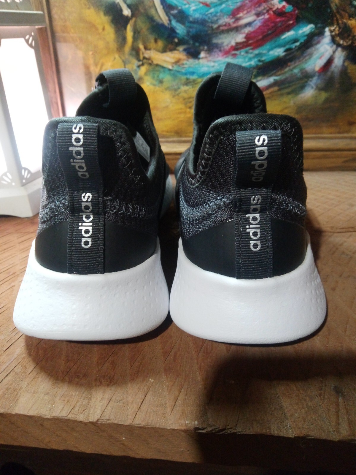 Adidas Running Track Shoes Sz 6 Adapt Gray - Lightweight & Comfortable ...