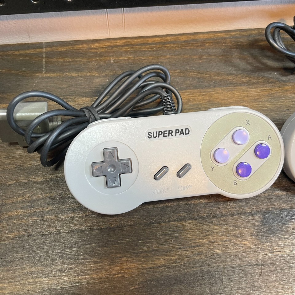 Hyperkin SuperPad Controller Lot of 2 for Super Nintendo SNES - TESTED ...