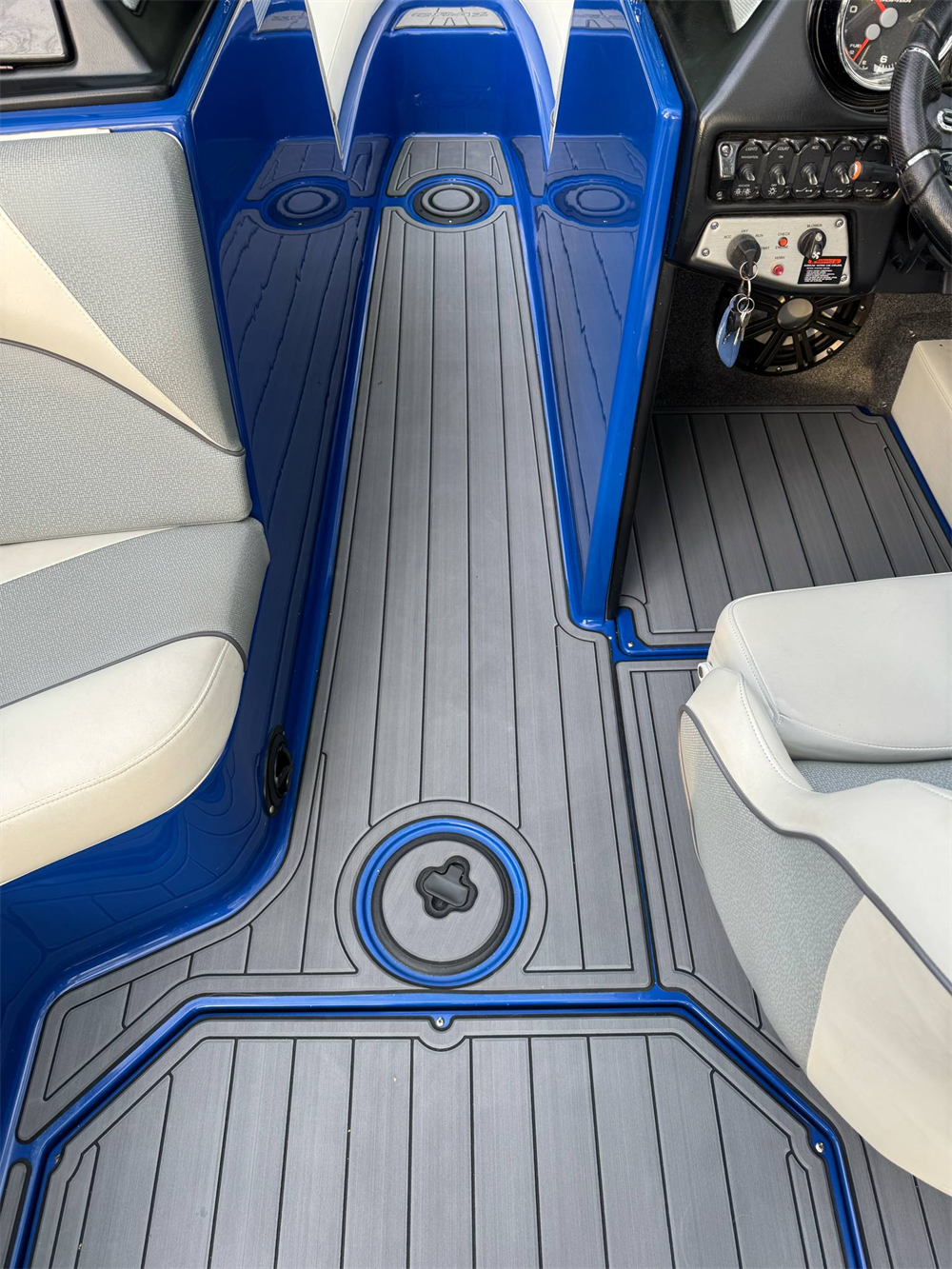 2016-2018 Moomba Craz Swim Platform Cockpit Pad Boat EVA Teak Deck ...