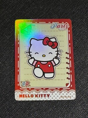 2024 KB Sanrio Official Licensed Hello Kitty Party List SR 008 Foil Card JAPAN | eBay
