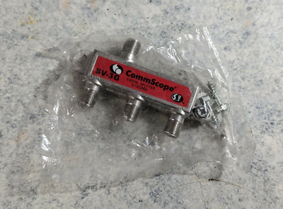 CommScope SV-3G 3-way Digital Cable Coaxial Splitter 5-1000mhz Comcast ...