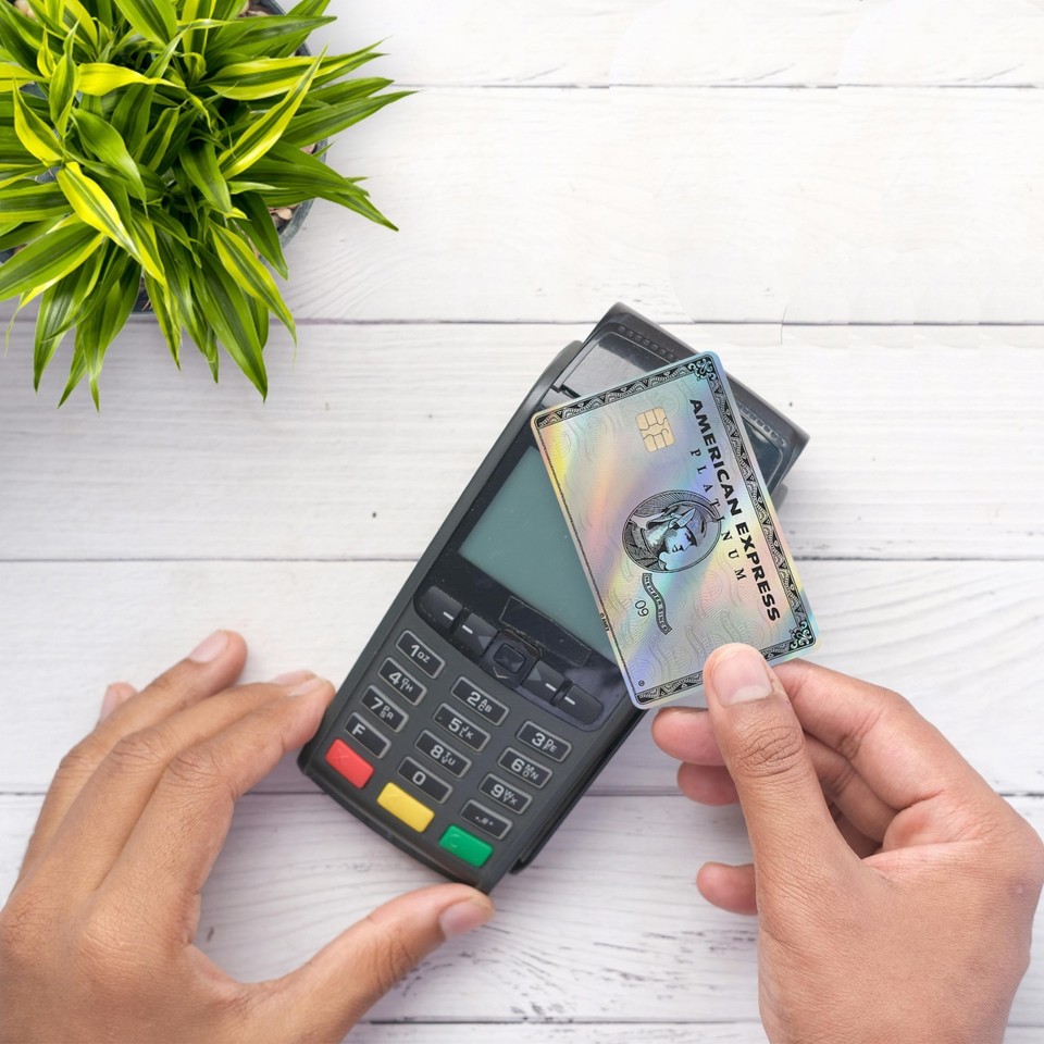 American Express Holographic Credit Card Skin/Credit Card Sticker ...