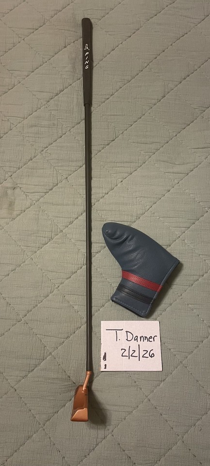 Ping Zing Putter Copper Finish Black Shaft 35.5" w/HC | eBay