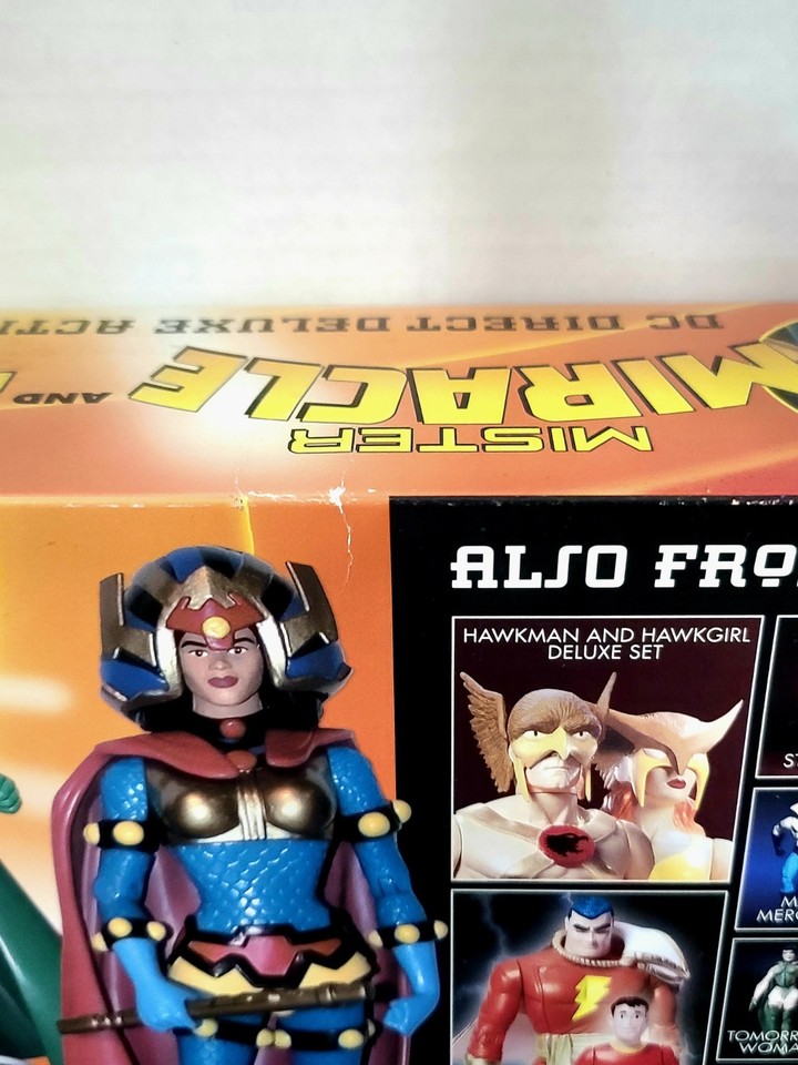DC Direct New Gods Deluxe Set Mister Miracle with Big Barda and Oberon ...