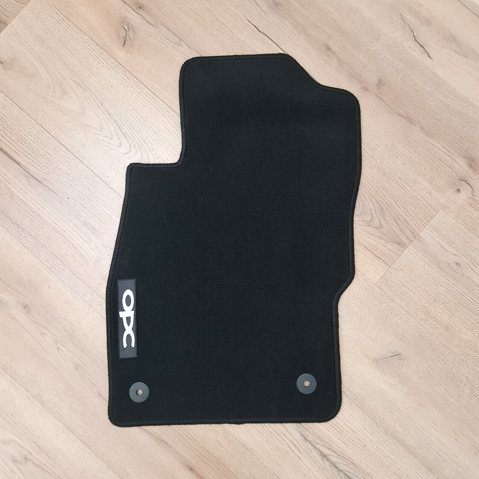 Car Floor Mats Velour for Opel Corsa D OPC 2006 2014 black carpet ...
