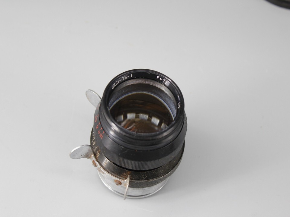 LOMO OKS 1-75-1 F = 75MM KONVAS CAMERA CINE OBJECTIVE OCT18 #MEX3 | eBay