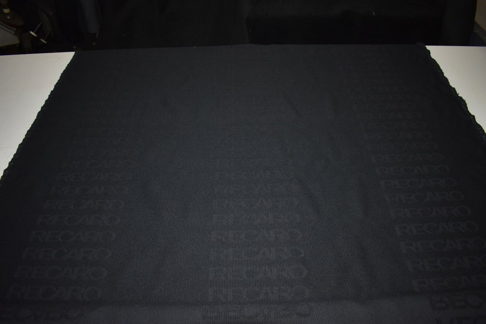 Recaro "Black Spectrum" Fabric Cloth Genuine New Old Stock (1m) | eBay