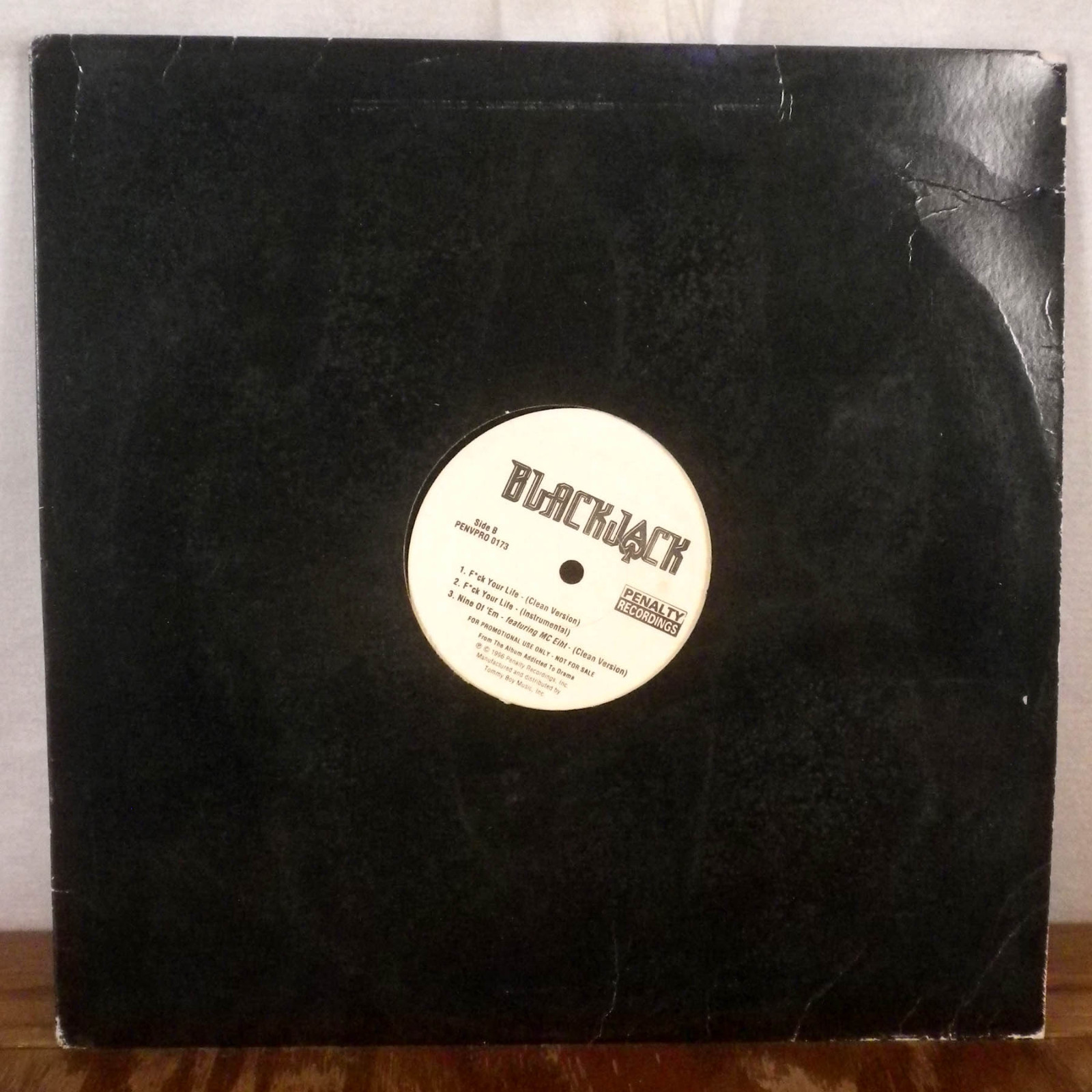 Blackjack Whatever it takes Promo 12" Maxi Single Penalty Rap hip hop ...