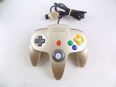 Nintendo 64 N64 Gold Controller | eBay
