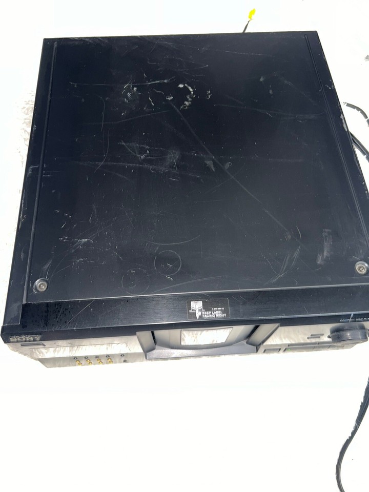 Sony 200 Disc CD Player Changer CDP-CX235 Carousel Mega Storage No ...