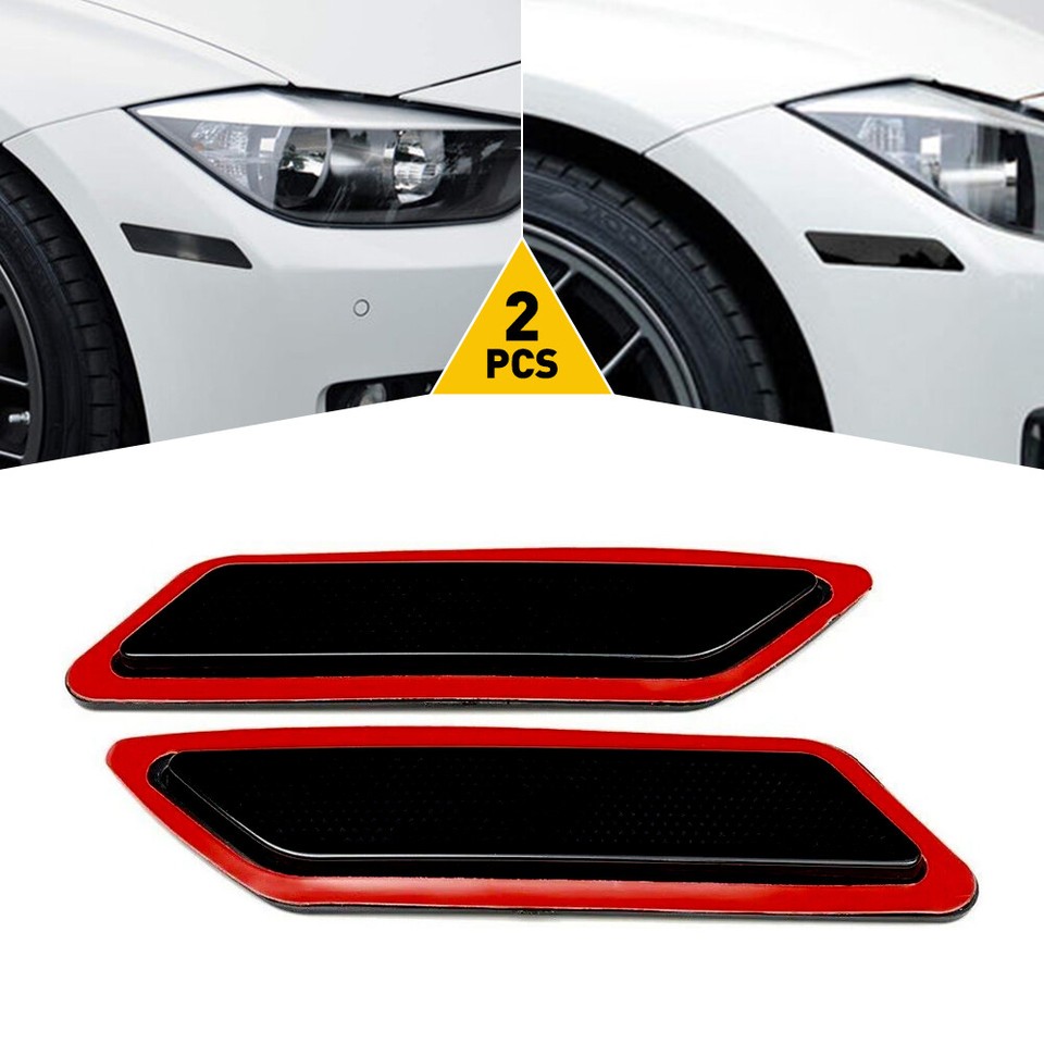 FRONT SMOKE SIDE FENDER MARKER REFLECTOR For LAMP BMW 12-15 320I 328D ...