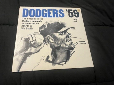 DODGERS '59 VIN SCULLY STEVE BAILEY IRA COOK ORIGINAL 1959 CAPITOL ...