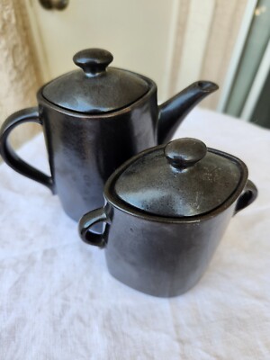 LINDT-STYMEIST PIANO ROUND COVERED SUGAR & CREAMAR DARK BROWN JAPAN | eBay