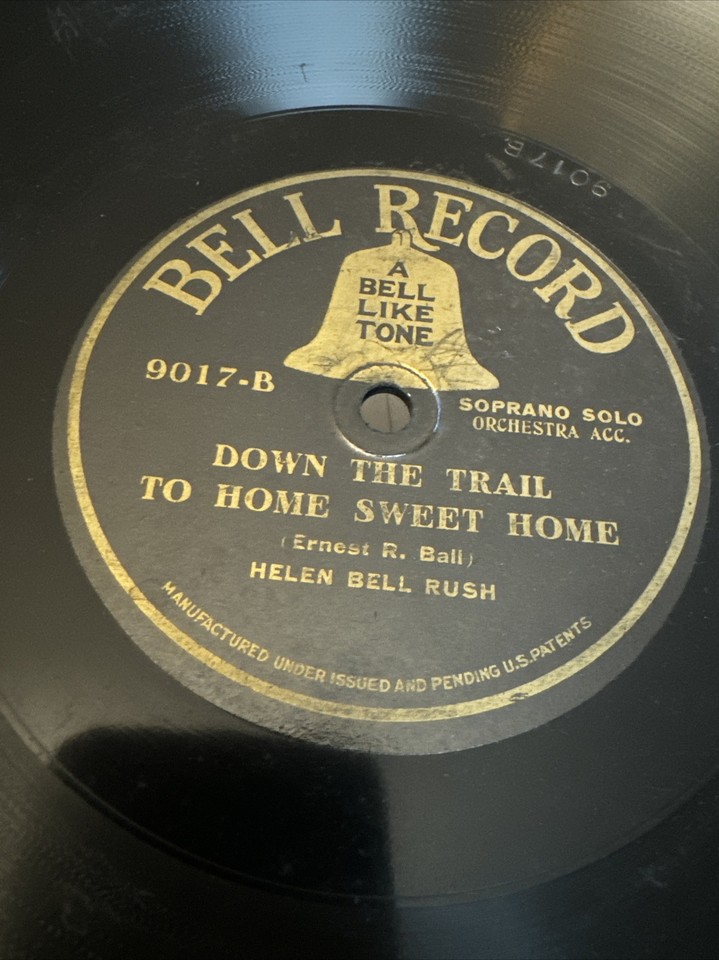 Bell 78 RPM Charles Hart - I’m In Heaven In My Mothers Arms 9017 V+ | eBay