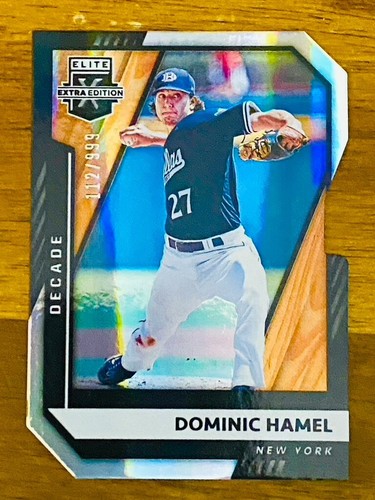 2021 PANINI ELITE EXTRA EDITION DOMINIC HAMEL DECADE 126/193 DIE CUT ...