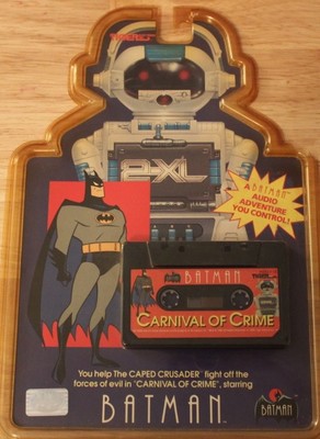 TIGER ELECTRON 2XL TALKING ROBOT CASSETTE TAPE BATMAN CARNIVAL OF CRIME ...