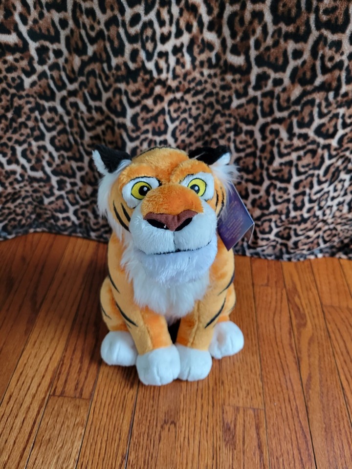 Disney Store Aladdin Raja Jasmine's Tiger Plush Stuffed Animal 13" Tall ...