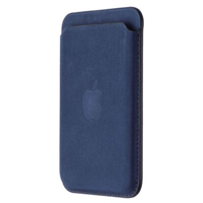 Apple FineWoven Wallet for Magsafe for iPhone - Pacific Blue ...