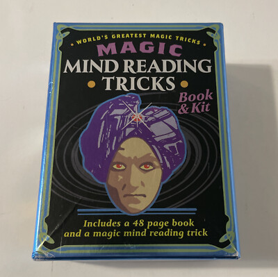 Magic Mind Reading Tricks Book Kit By Mud Puddle 2013 Ed