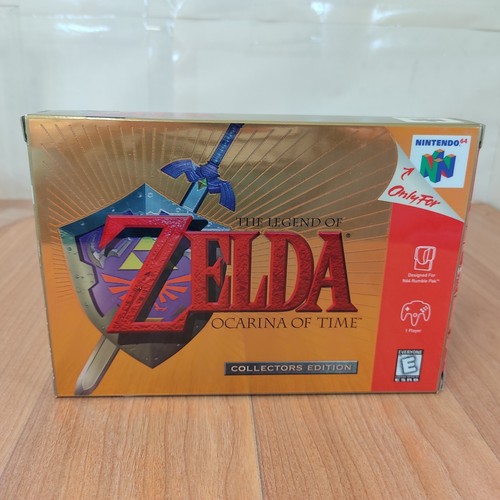 MINTY BOX CIB Zelda Ocarina of Time Collector's Edition complete in ...