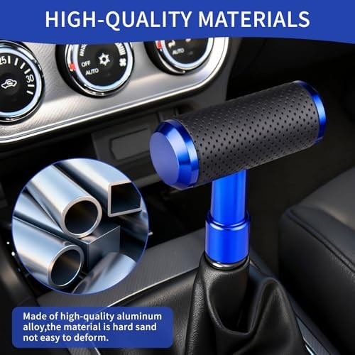 T Handle Gear Shift Knob, Heavy Manual Car Gear Stick Shifter 4" Alloy ...