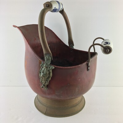 Hearth Ware - Copper Ash Bucket