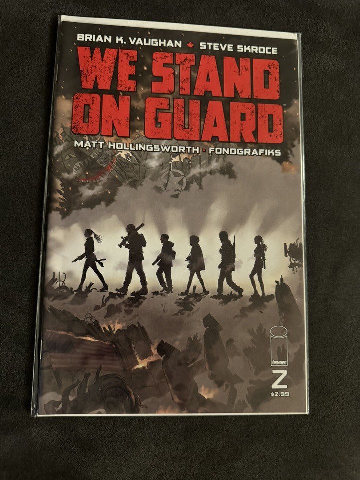 We Stand On Guard #1,2,3,and 5 Brian K Vaughan Image Comics | eBay