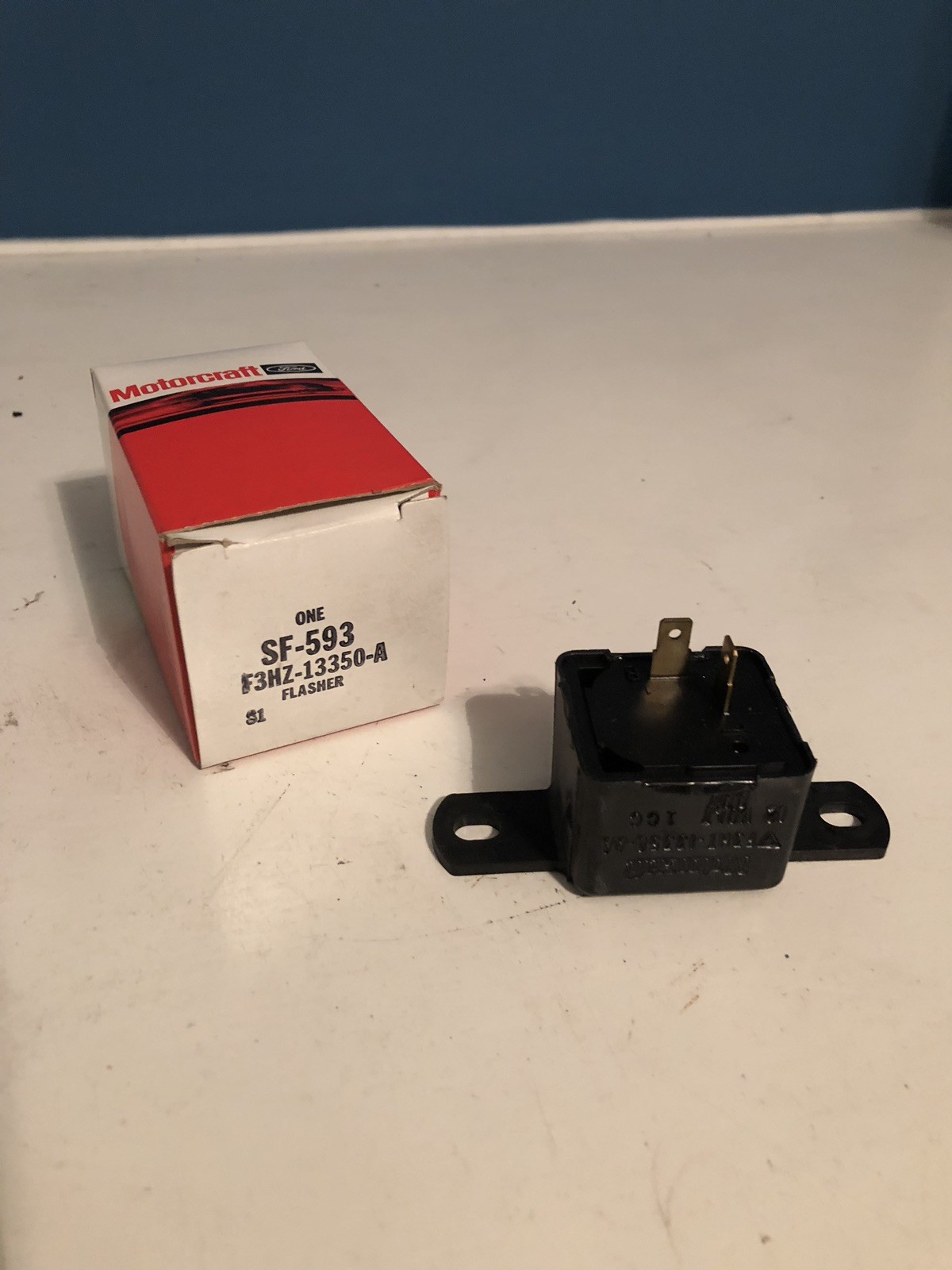 Genuine Ford Truck SF-593 Signal Direction Indicator Relay Flasher F3HZ ...