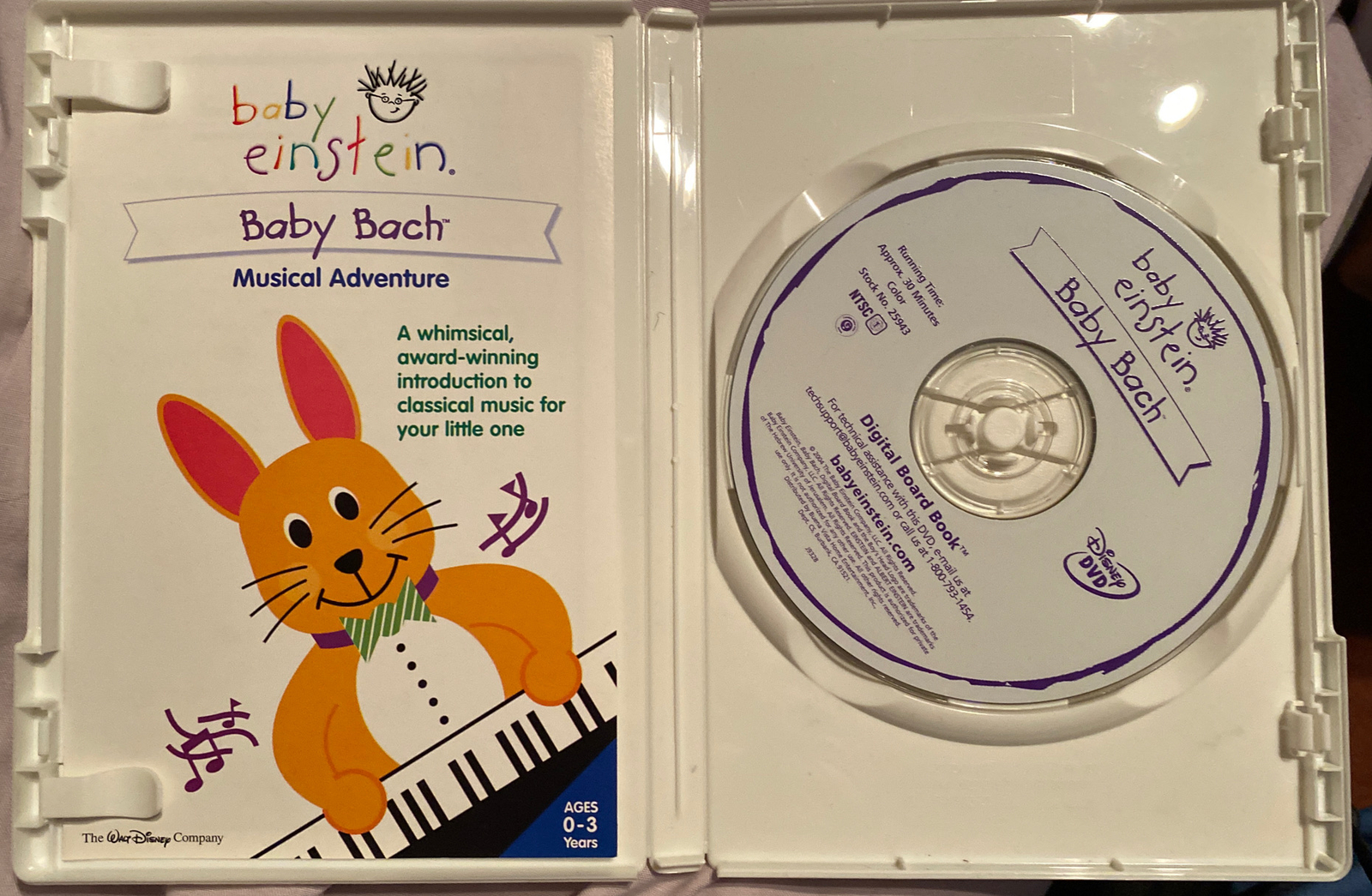 Baby Einstein, Baby Bach... Aventura musical, ¡EXCELENTE ESTADO!¡! | eBay