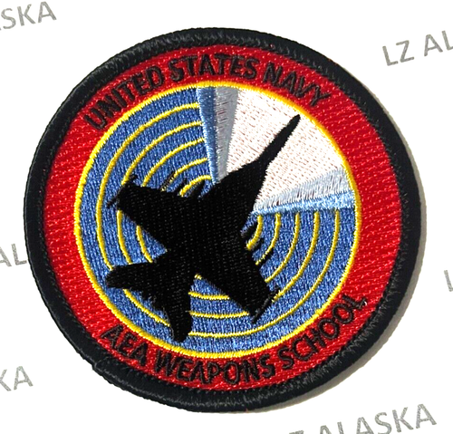 US NAVY AIRBORNE ELECTRONIC ATTACK WEAPONS SCHOOL RED PATCH (N7) EA-18G ...