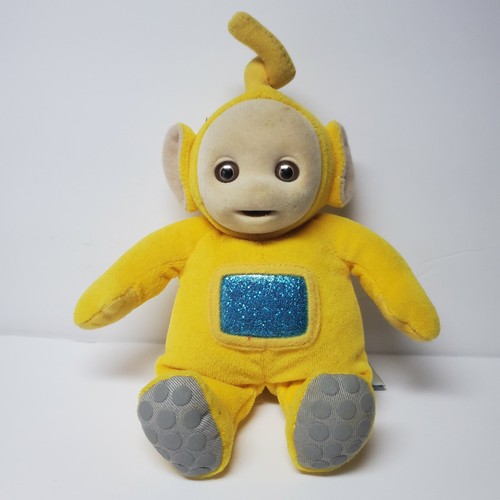 Vintage Teletubbies 1998 Laa Laa Yellow Plush 8 Inch Doll Eden Stuffed ...