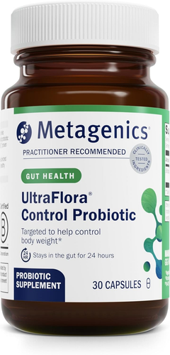 Metagenics Ultraflora Control Probiotic - Daily Probiotic Supplement to ...