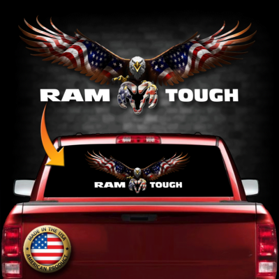 Autocollant De Fenêtre Dodge Ram Ram Window Decal Etsy Canada