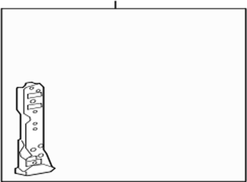 53203-33902 Toyota Support sub-assy, radiator, lh 5320333902, New ...