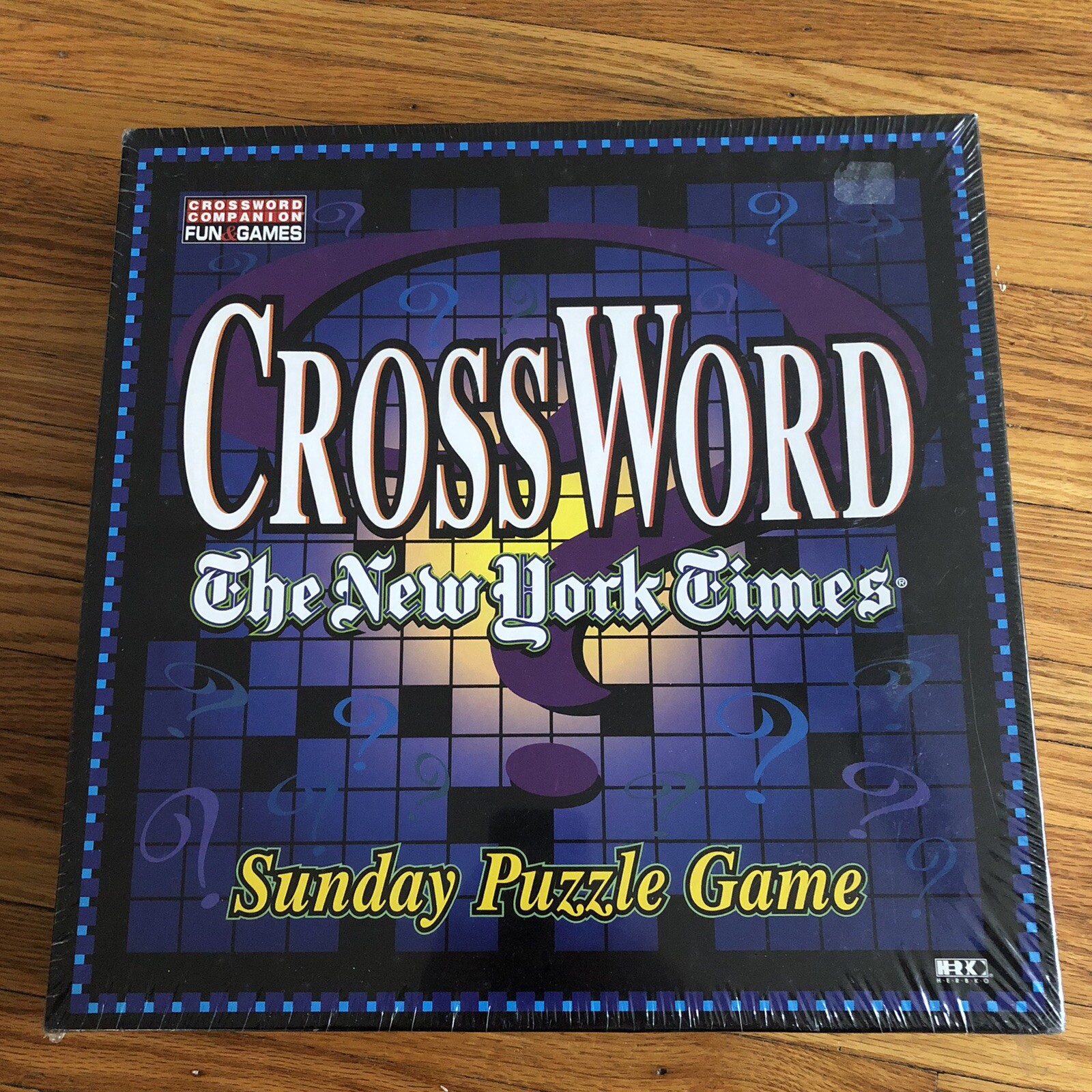 The New York Times 1997 Sunday CrossWord Companion Puzzle & Board Game ...
