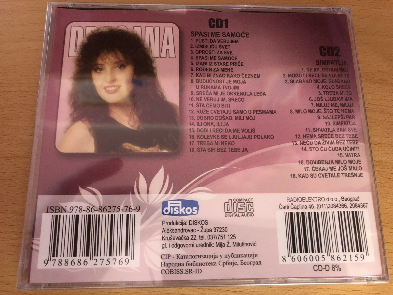 CD Dragana Mirkovic Spasi Me Samoce / Simpatija | eBay.de