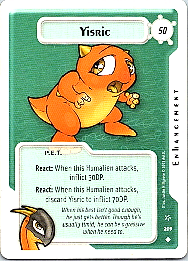 Yisric HumAliens CCG Light Play | eBay