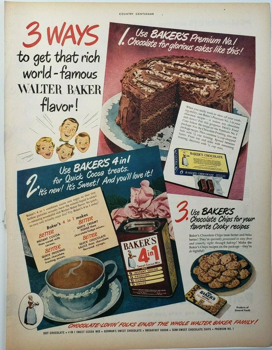 Vintage Baking Ads