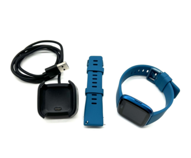 NEW Fitbit Versa Lite White Activity Tracker Fitness Smartwatch FB415 ...