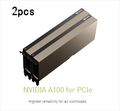 2pcs NVIDIA Tesla A100 80GB PCI-e GPU AI Computing Graphics Card SXM4 ...