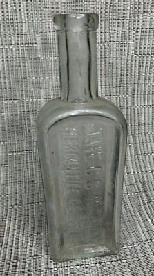 The CS Morey Mercantile Co. Denver 6 1/2" Antique 4 oz Glass Bottle | eBay