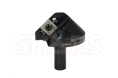 Shars 1/2" 90 Degree Indexable Carbide Countersink SPGH 433 Insert ...