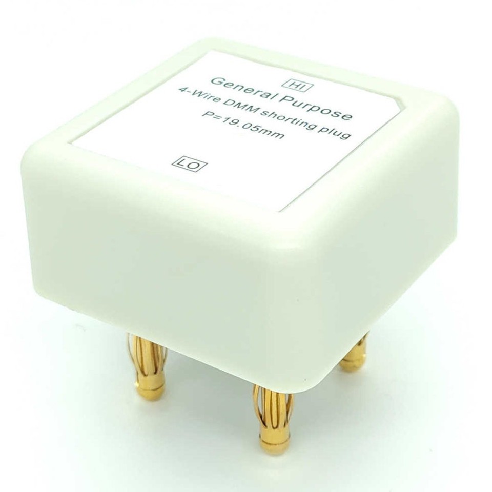 Gold Plated 4 Wire Short Socket Resistance Calibration Tool Designed ...