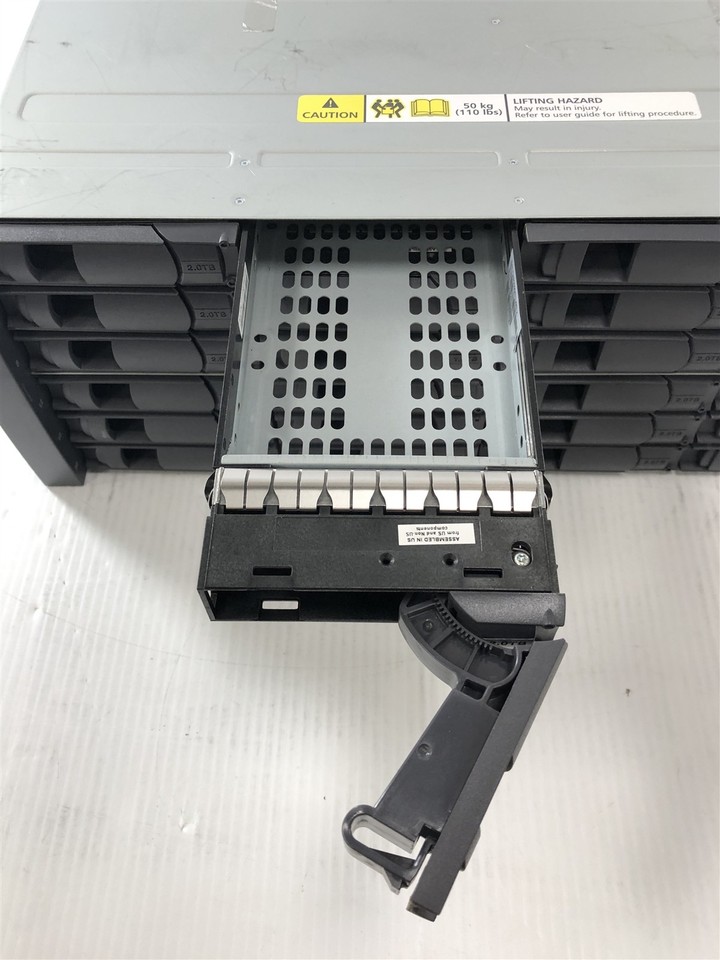 Netapp NAJ-0801 DS4243 3.5" Storage Array w/2x IOM6 Controllers 4x PSU ...