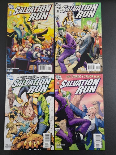 Salvation Run #1, 3, 5, 6 NM- DC Comics 2008 DCU Peacemaker | eBay