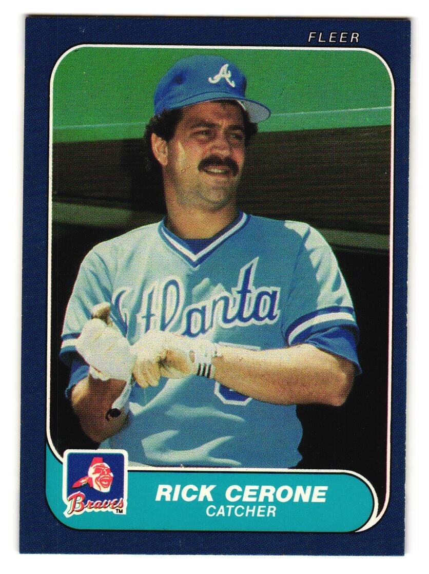 1986 Fleer #511 Rick Cerone | eBay